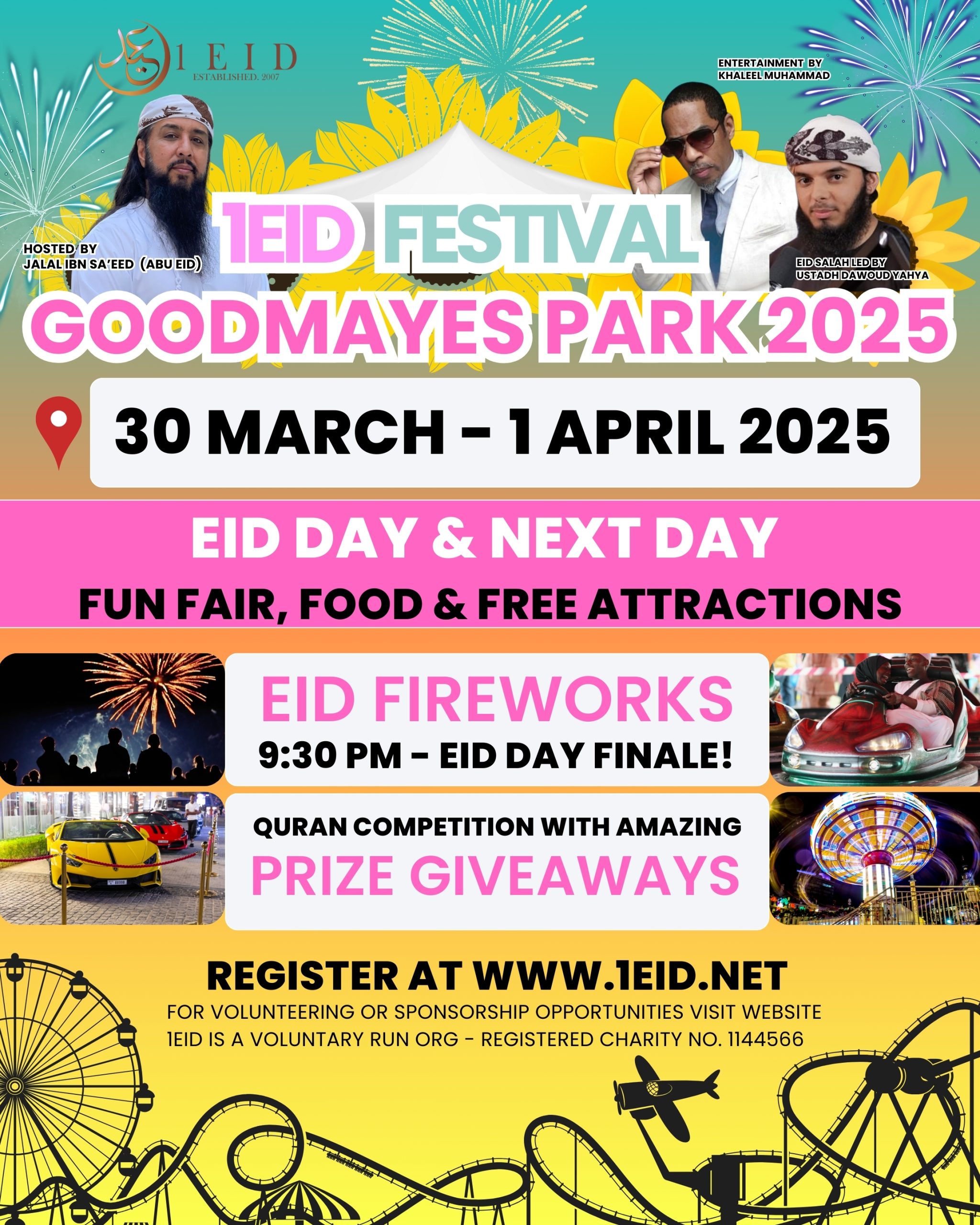Eid in the Park Prayer & Festival 2025 Sunday confirmed. (Goodmayes Eid ...
